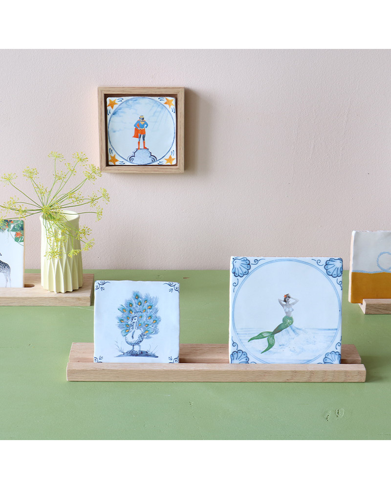 Carreau en céramique The beauty of a mermaid *Storytiles*