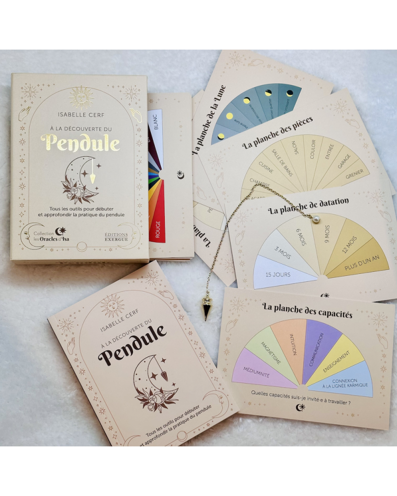 Coffret "A la découverte du pendule" *Isabelle Cerf*